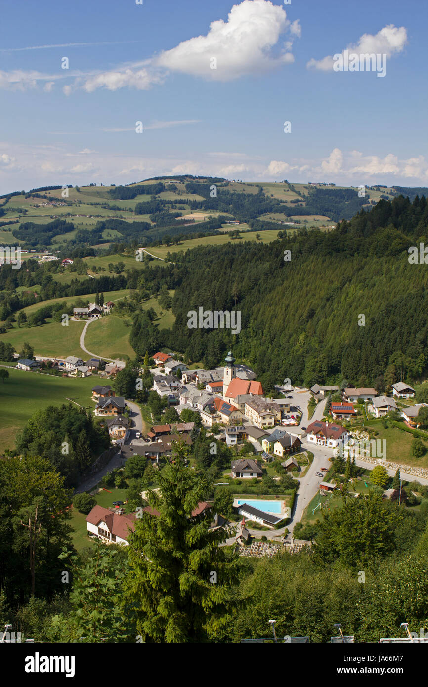 reinsberg in lower austria Stock Photo - Alamy