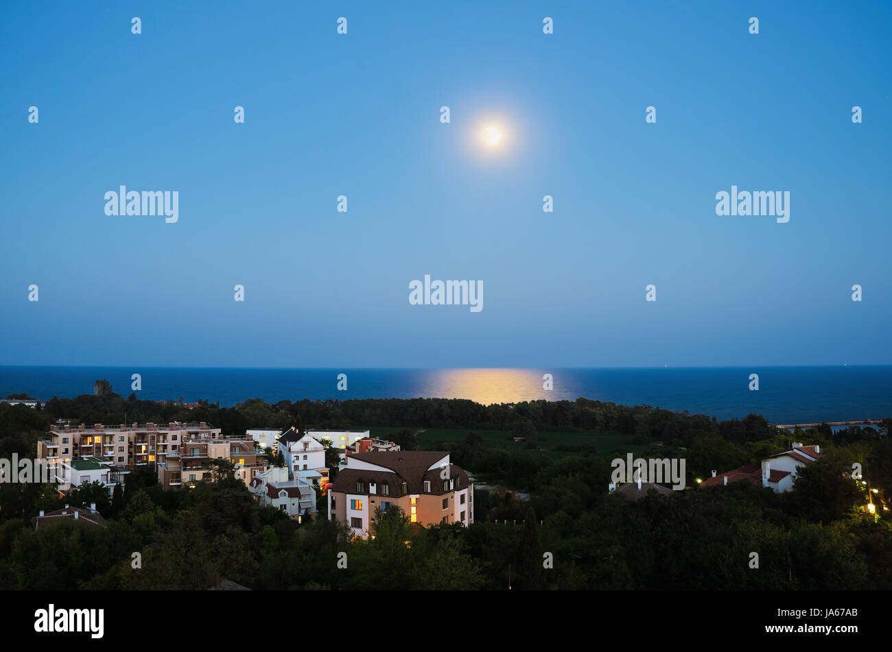 house, building, buildings, houses, horizon, night, nighttime, maritime ...