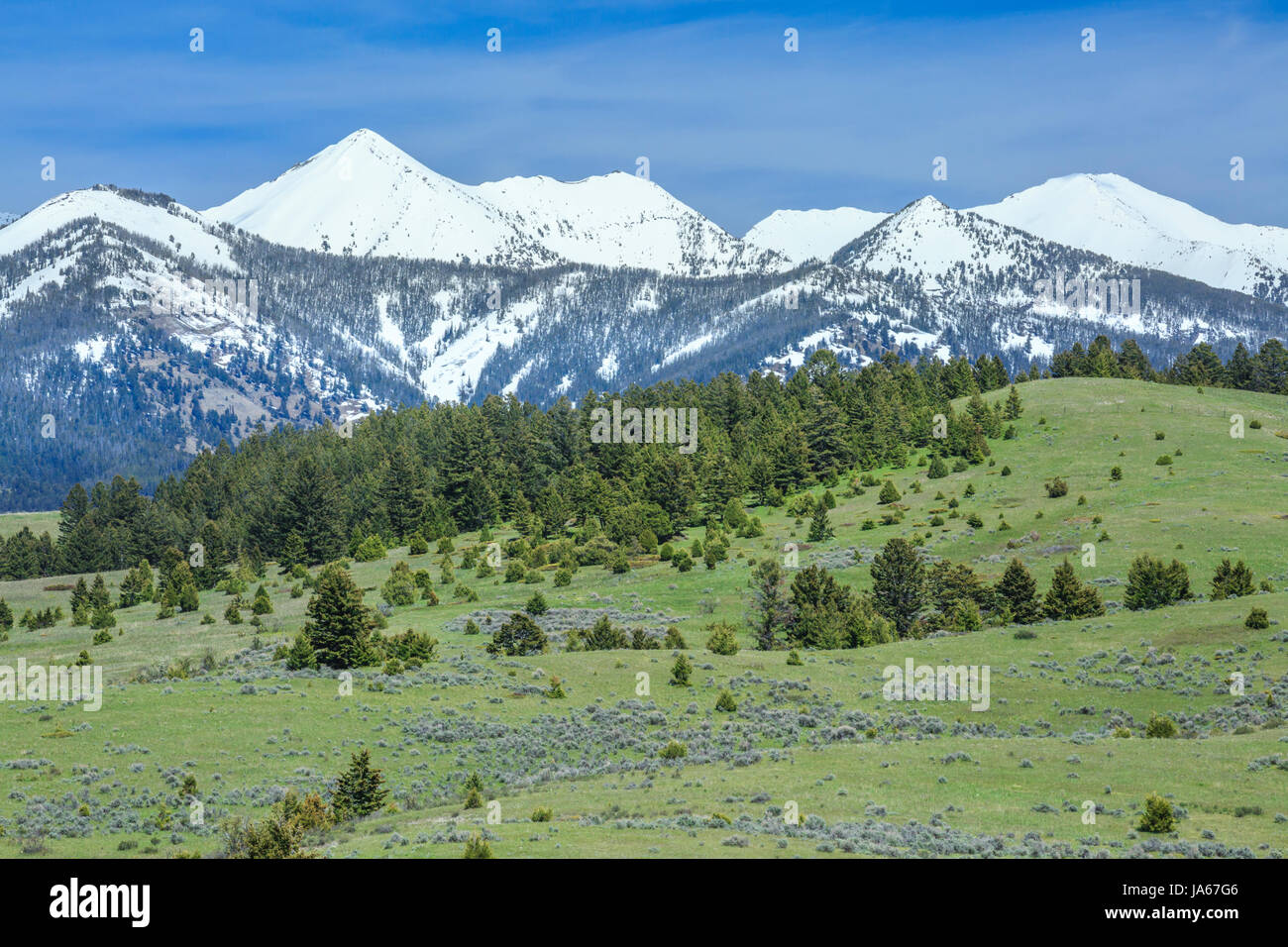 Crazy mountains montana usa hi-res stock photography and images - Alamy