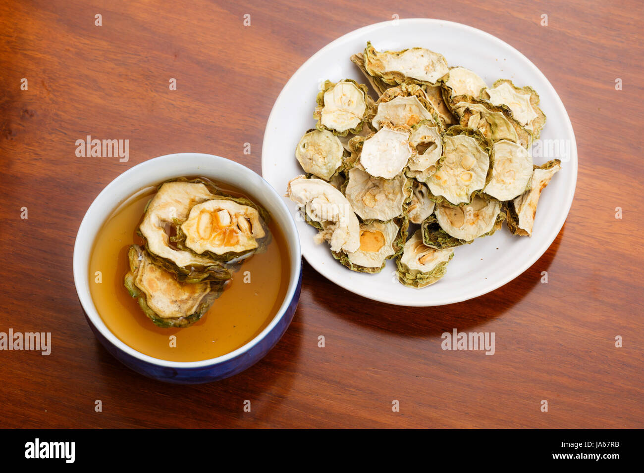 Bitter gourd tea hi-res stock photography and images - Alamy