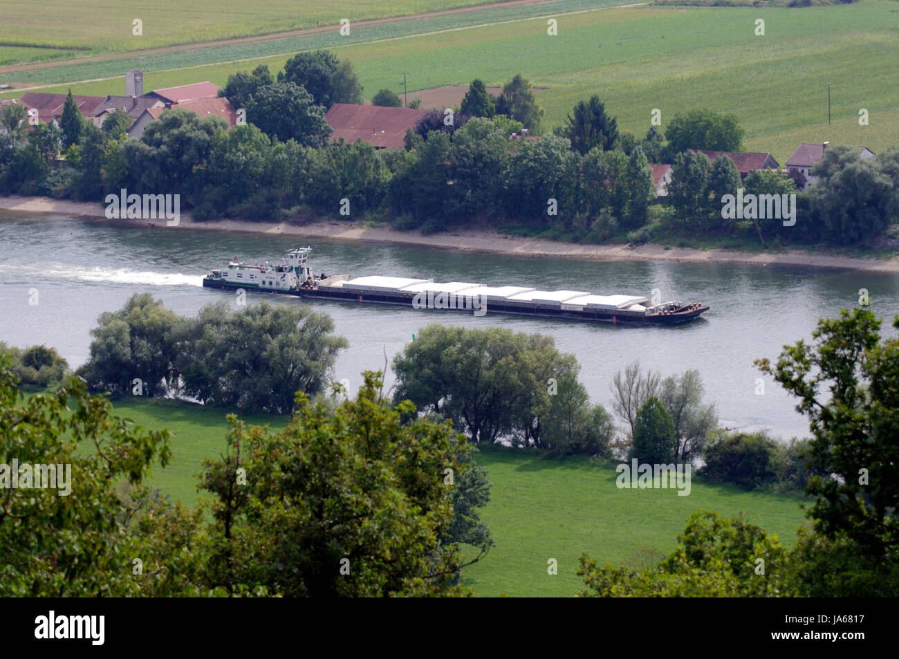harbor, transport, danube, harbours, barge, river, water, sailing boat ...