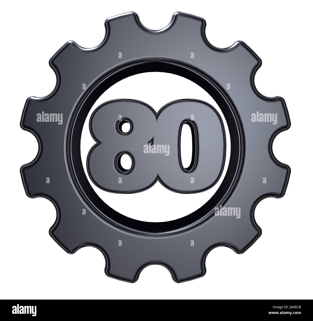 mirroring, wheel, cogwheel, chromium, number, eighty, sign, signal ...