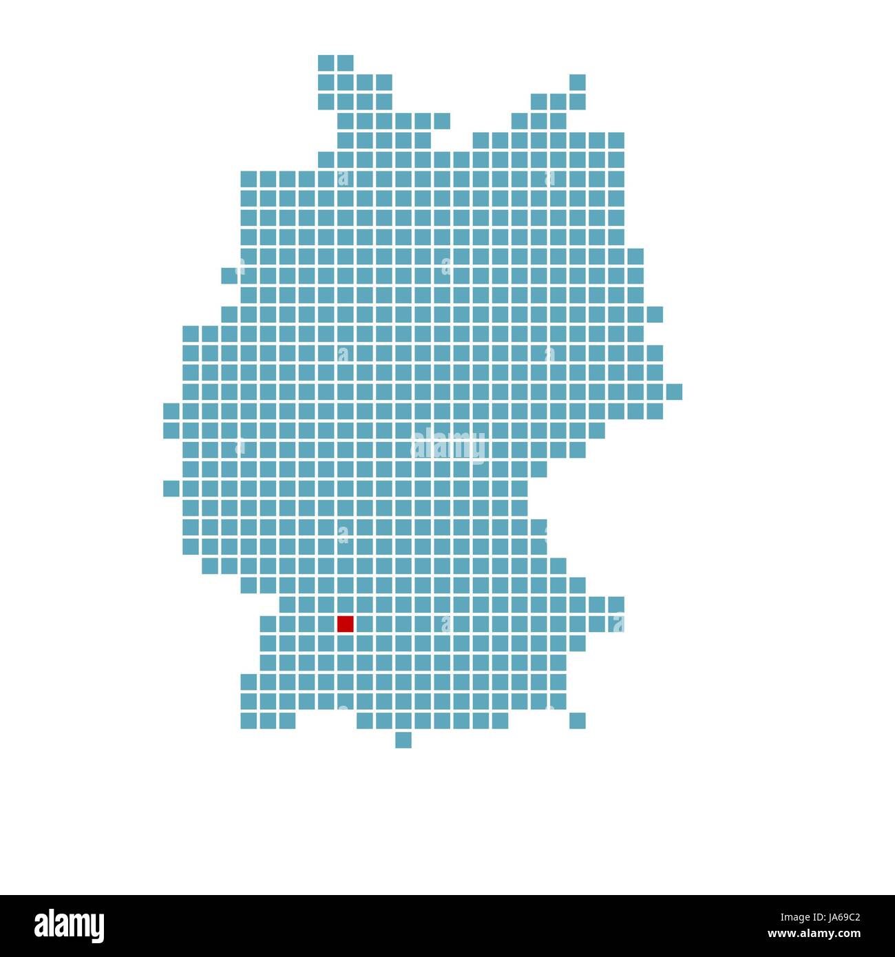 German city map hi-res stock photography and images - Alamy