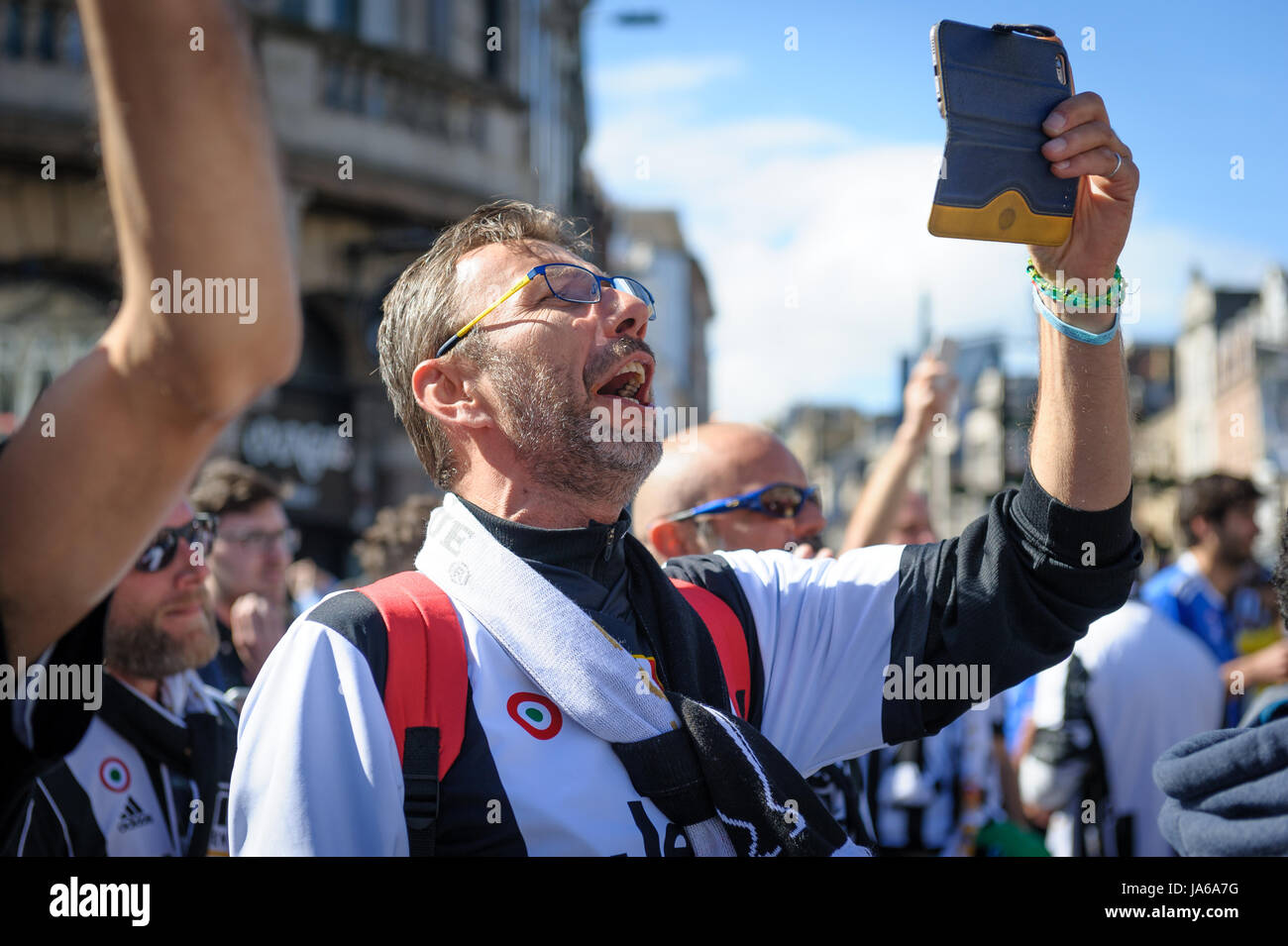 Champions League Final day, Cardiff, June 2017 Stock Photo - Alamy