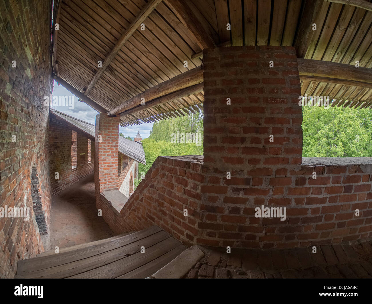 inside kremlin wall Stock Photo - Alamy