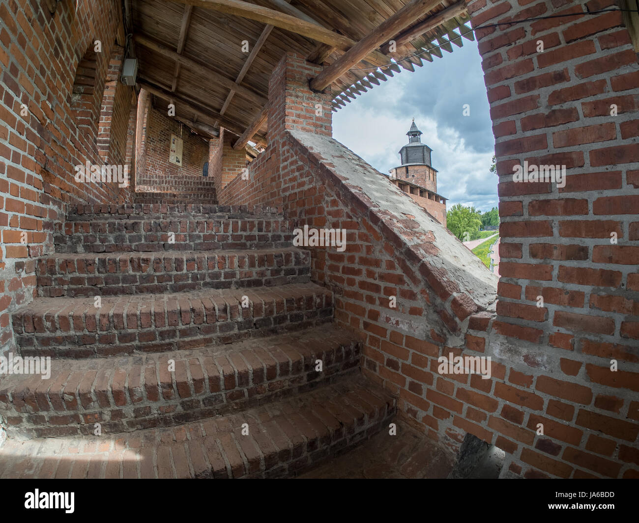 inside kremlin wall Stock Photo - Alamy