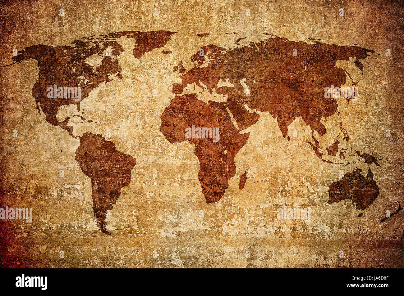 America map grunge hi-res stock photography and images - Alamy