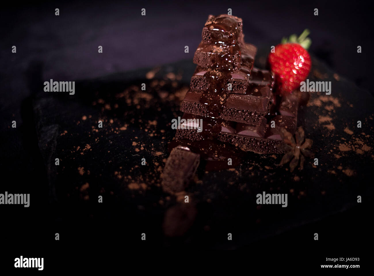One dark red sweet hi-res stock photography and images - Alamy