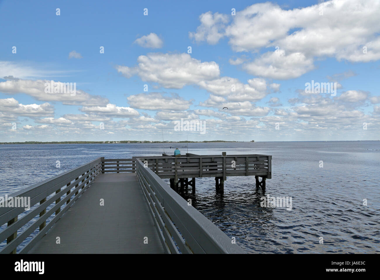 Beautiful view lone fishing hi-res stock photography and images - Alamy