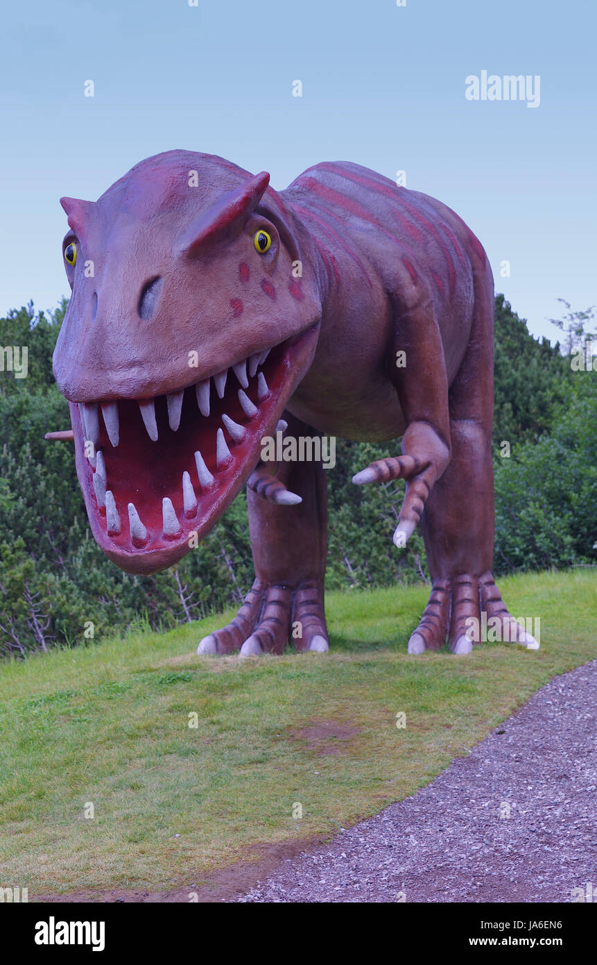 primitive times, saurian, immense, dinosaur, tyrol, slab, monster ...