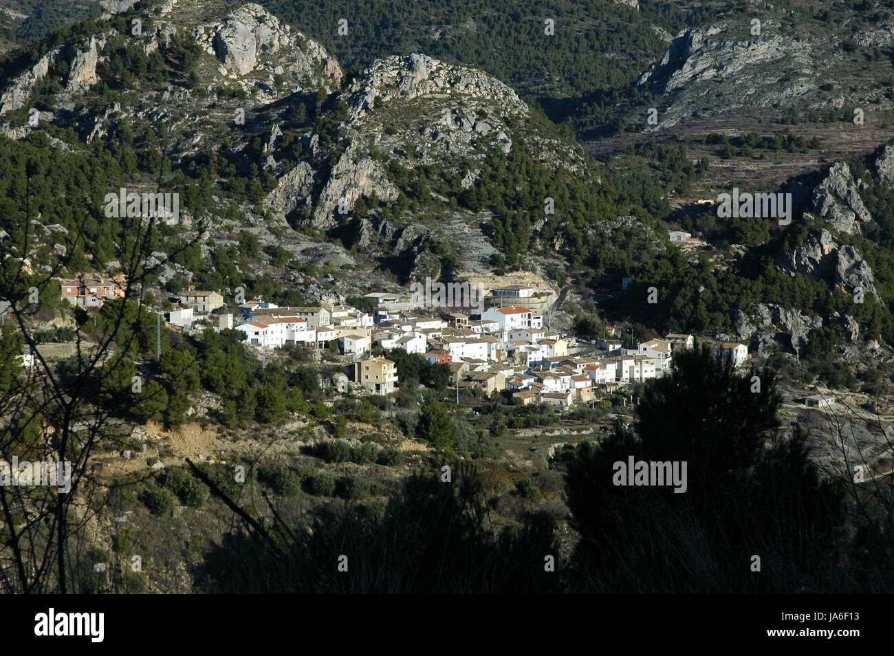 houses, church, spain, hidden, community, village, market town, old ...