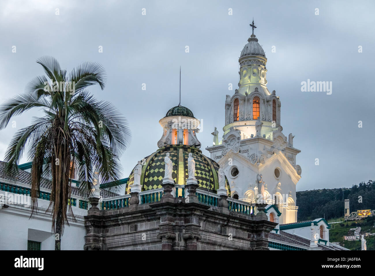 Dome church quito ecuador hi-res stock photography and images - Alamy