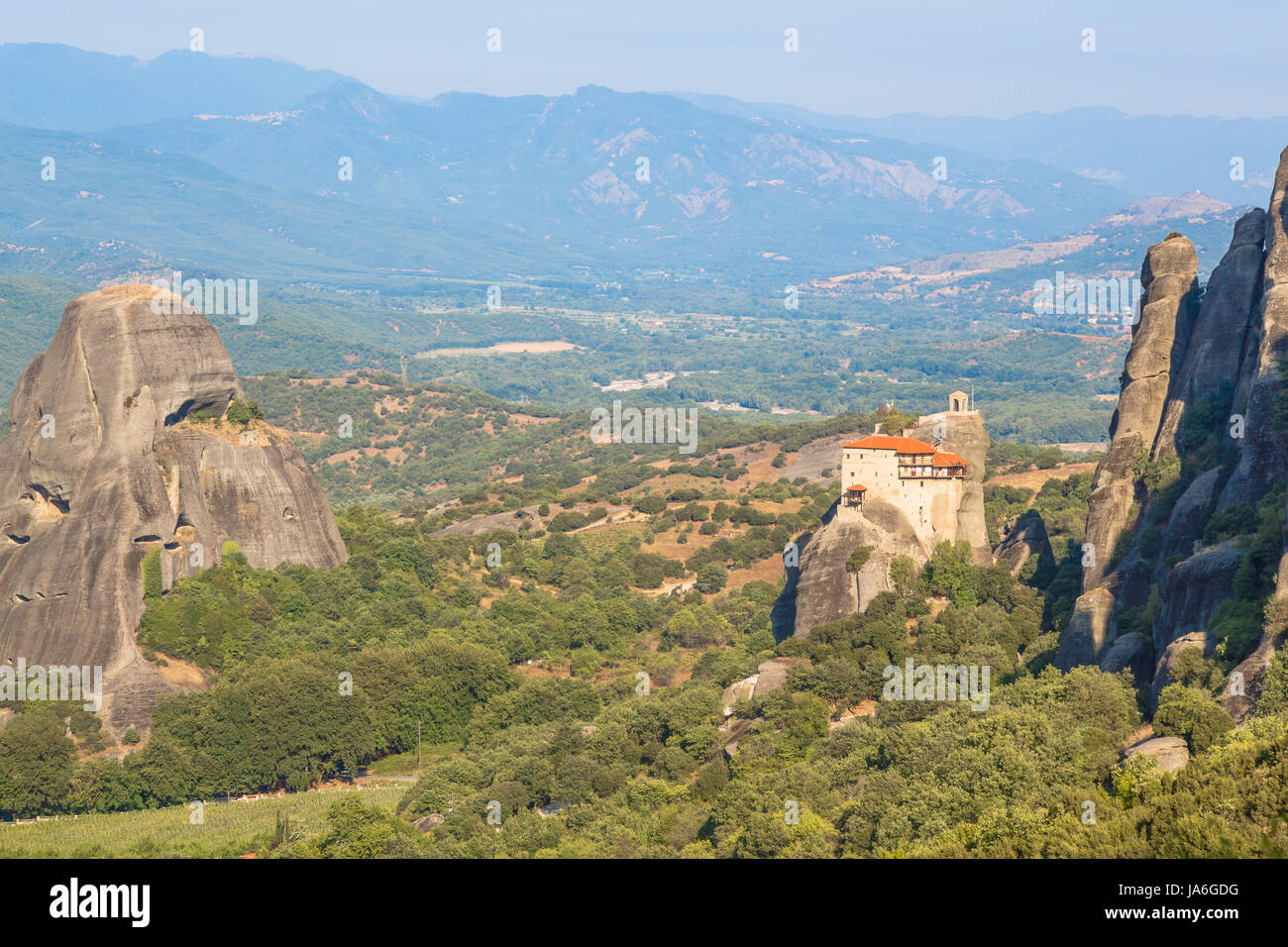 Top down view monasteries in hi-res stock photography and images - Alamy