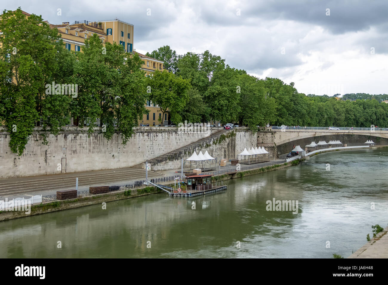 Rome city river hi-res stock photography and images - Alamy