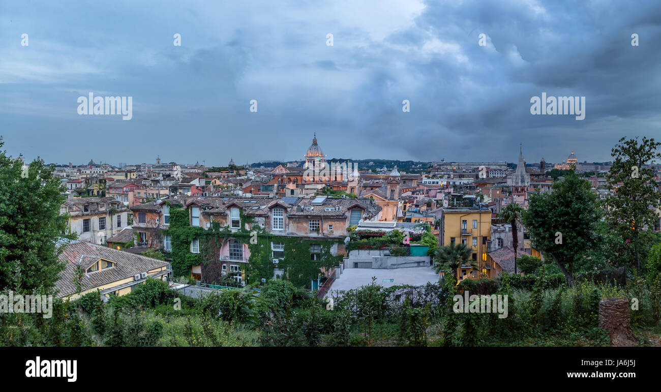 View from the pincian hill hi-res stock photography and images - Alamy
