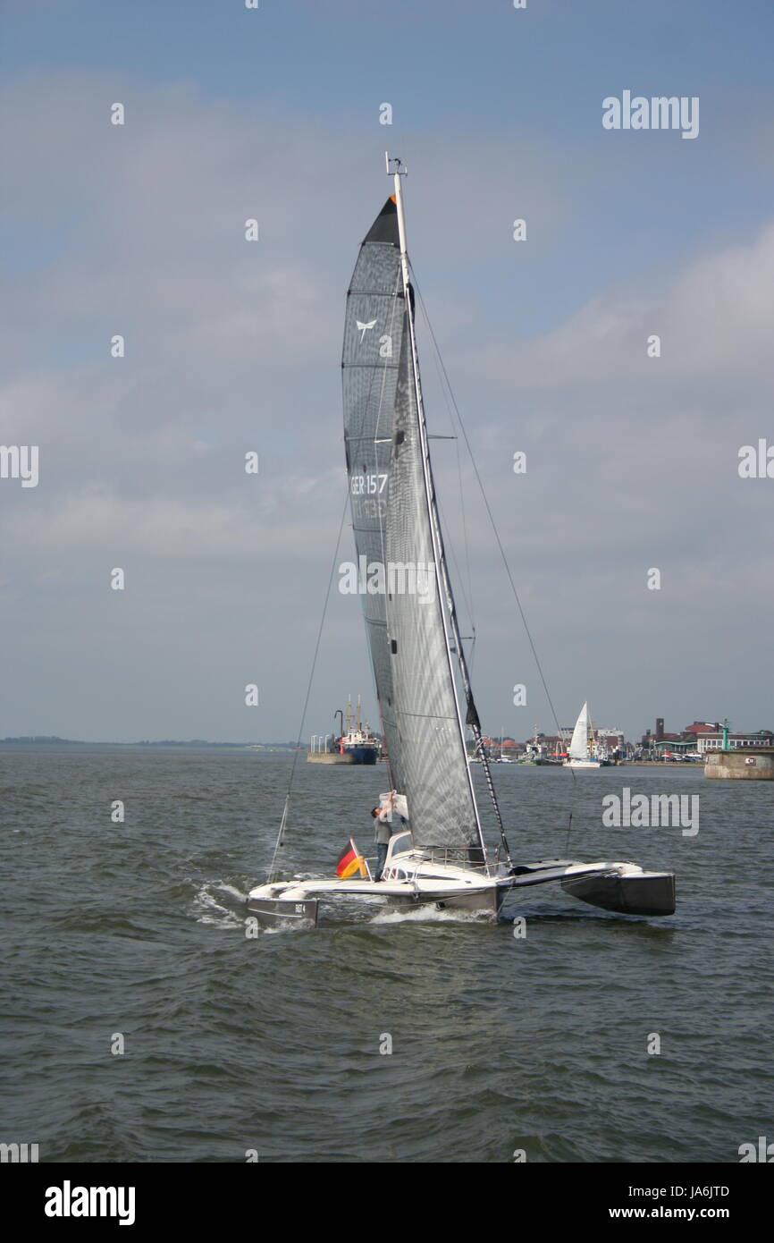 sail, vehicle, sailing ship, sailing boat, sailboat, rowing boat, boat ...