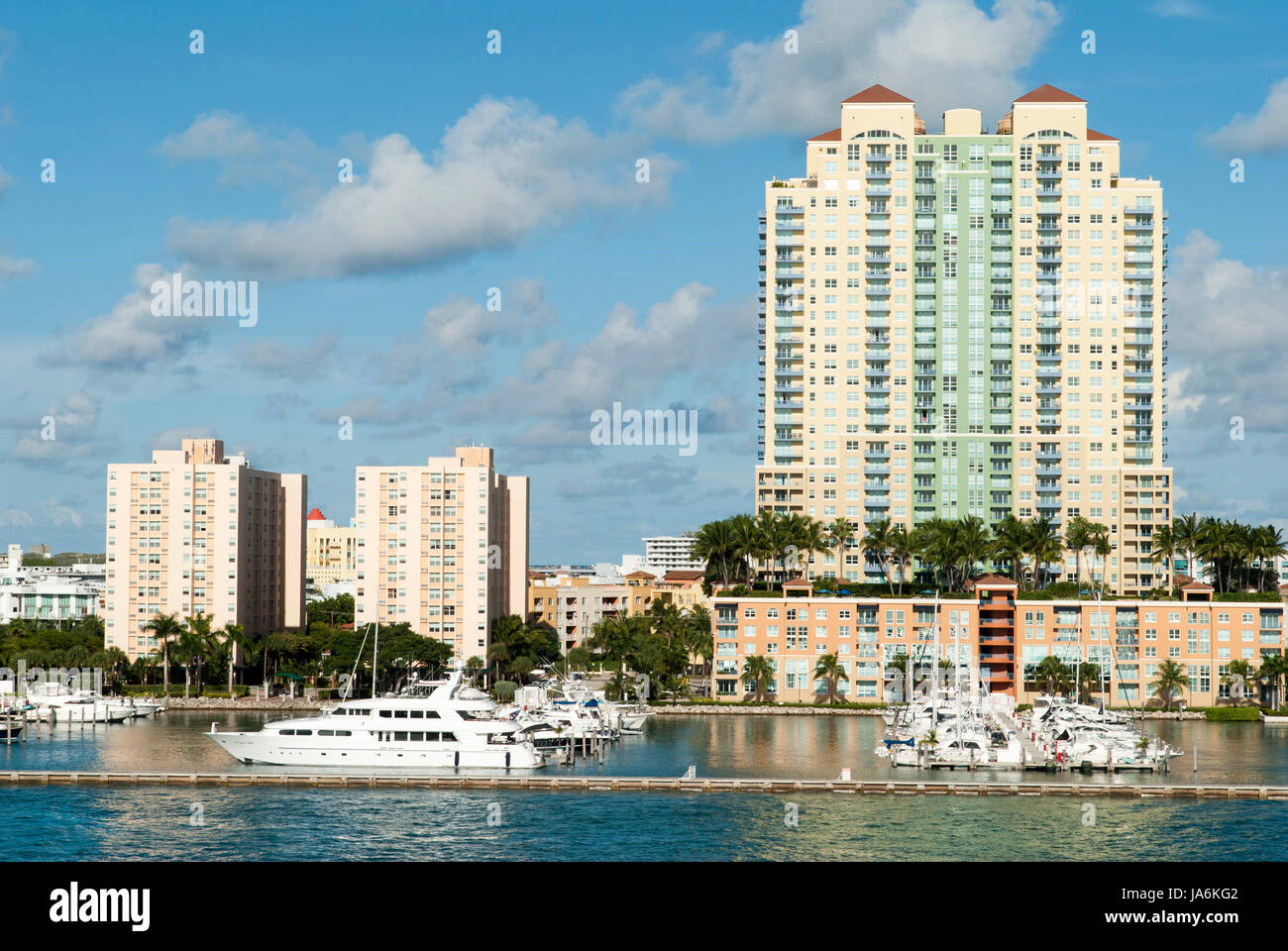Little boat in miami hi-res stock photography and images - Alamy