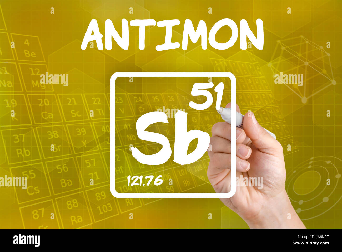 Antimony symbol hi-res stock photography and images - Alamy