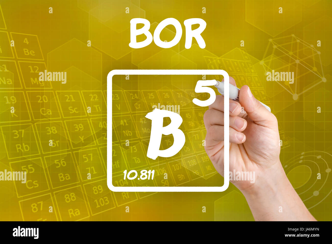 Bor periodensystem hi-res stock photography and images - Alamy