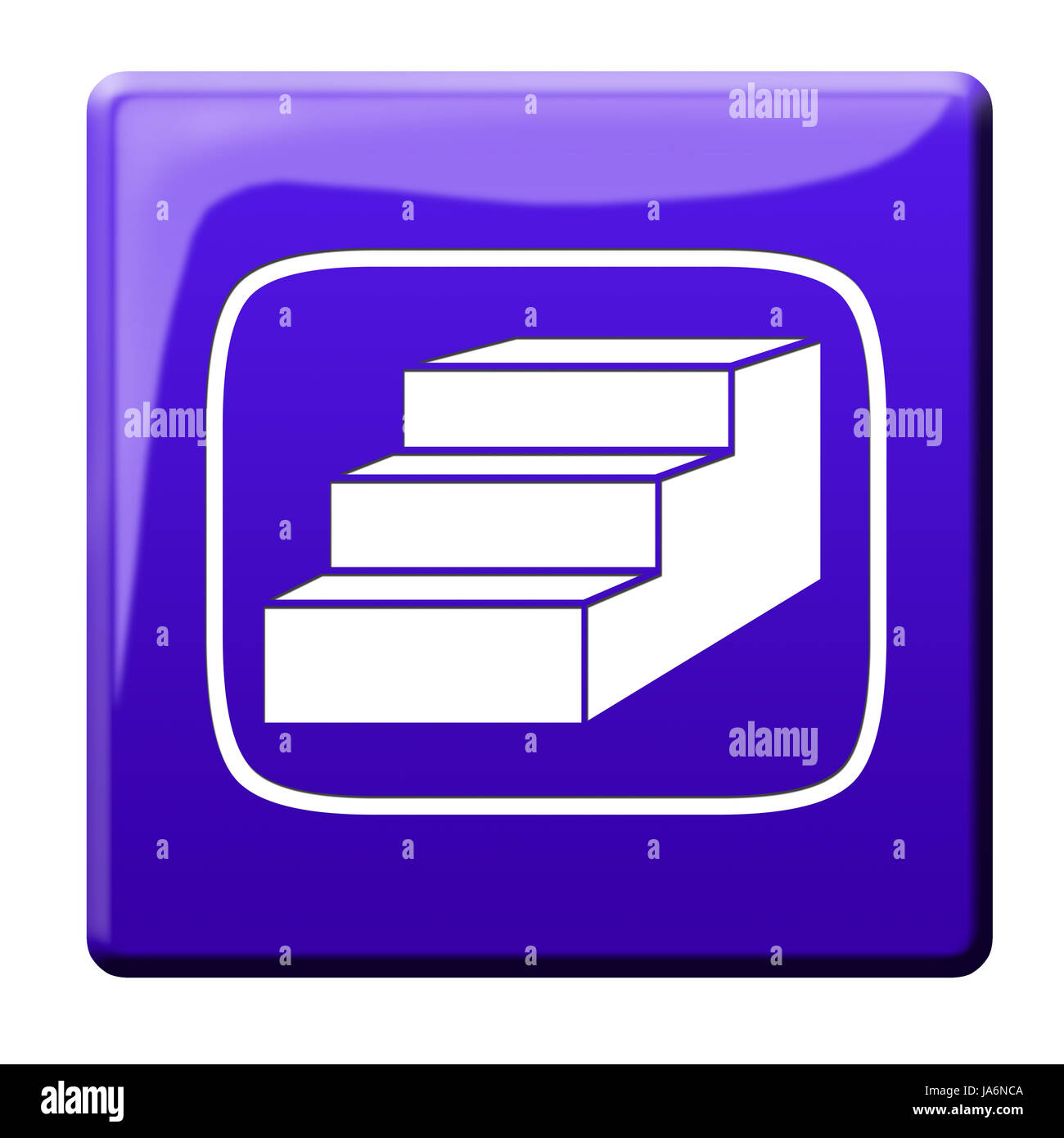 Sign of stairs Cut Out Stock Images & Pictures - Alamy