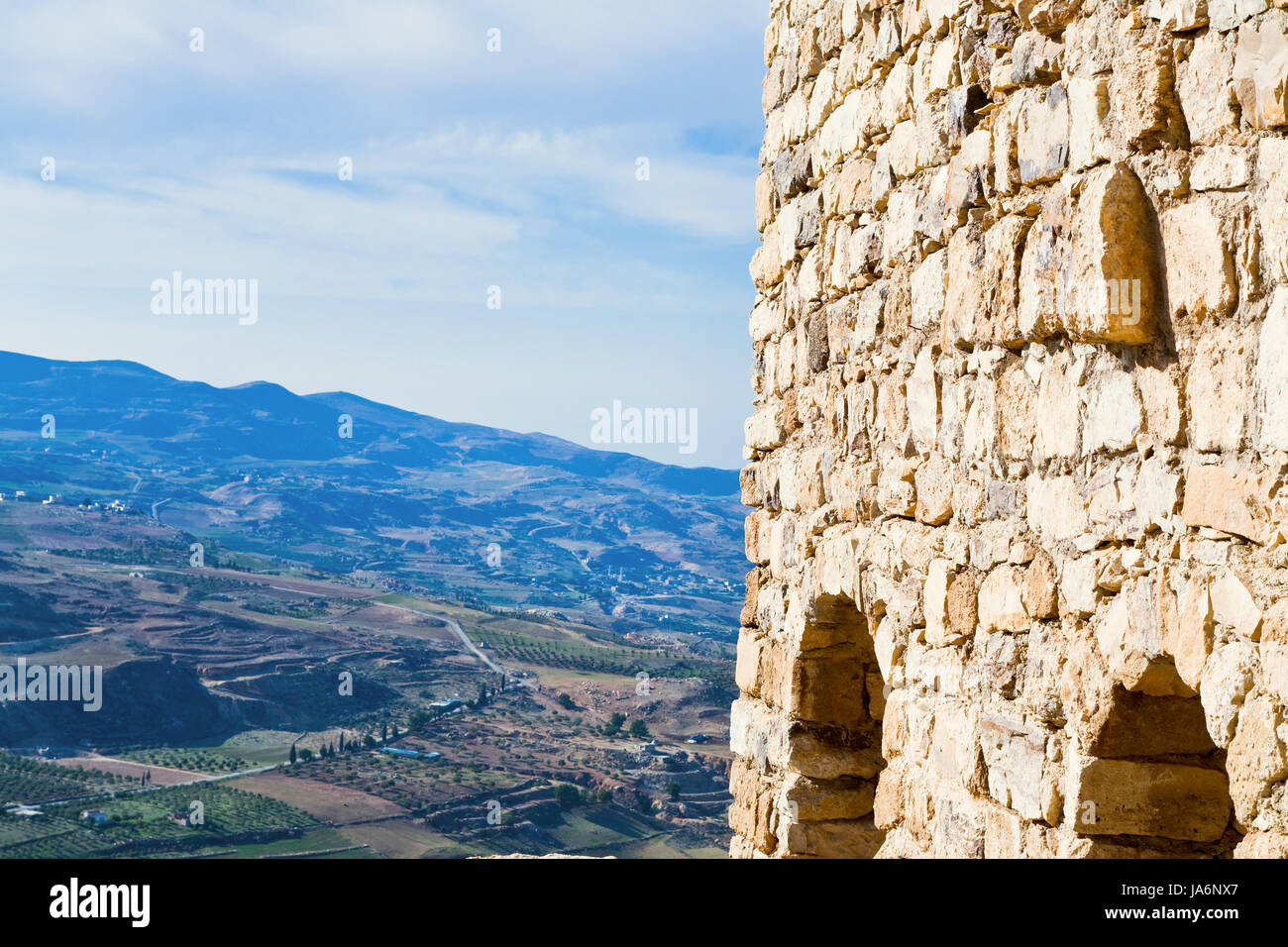blue, house, building, historical, city, town, stronghold, hill, stone ...