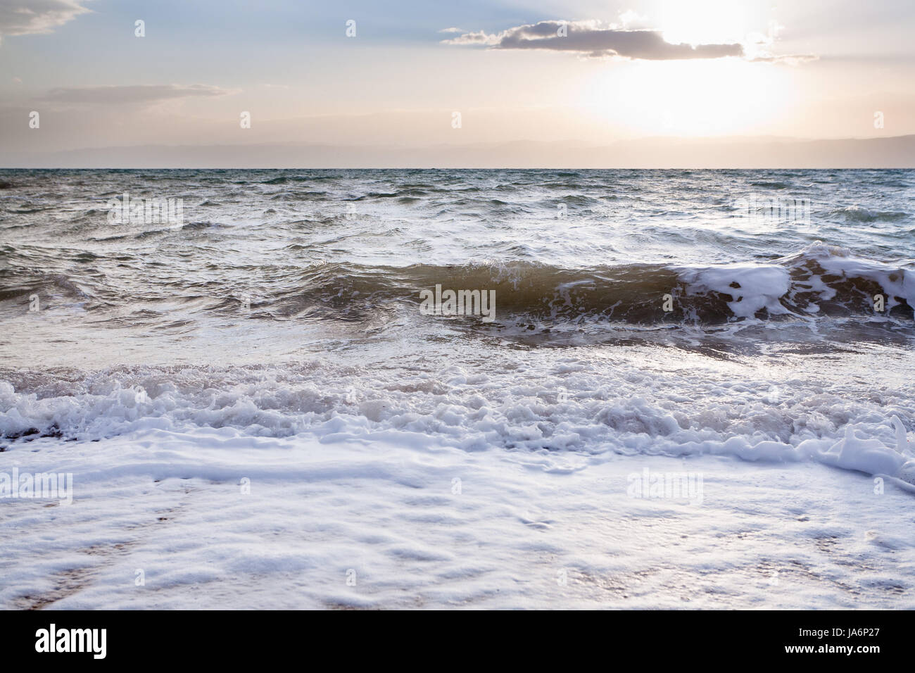 salt, horizon, sunset, beam, beach, seaside, the beach, seashore ...
