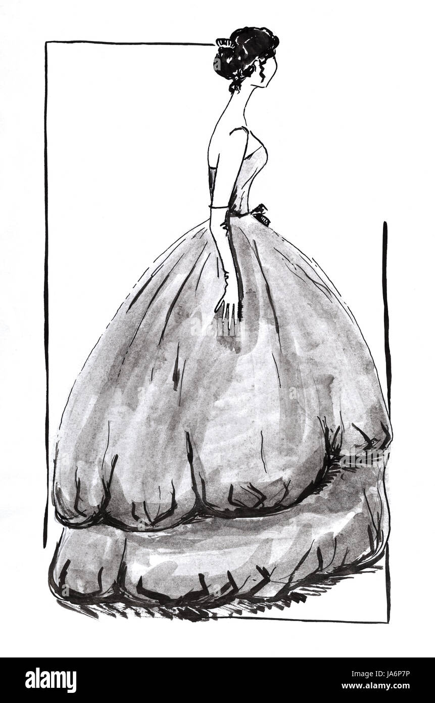 woman, skirt, education, historical, fashion, model, design, project ...