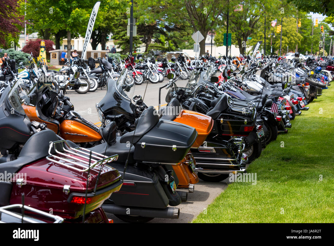 Sandusky, Ohio, USA.. 3rd June, 2017. Thousands of bikers come from all ...
