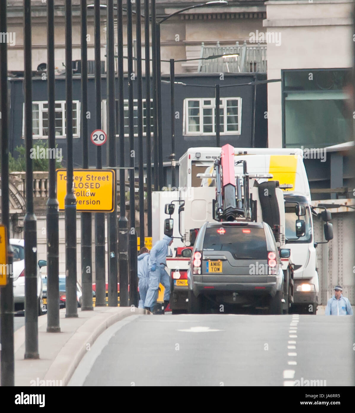 The van used in the london bridge hi-res stock photography and images ...