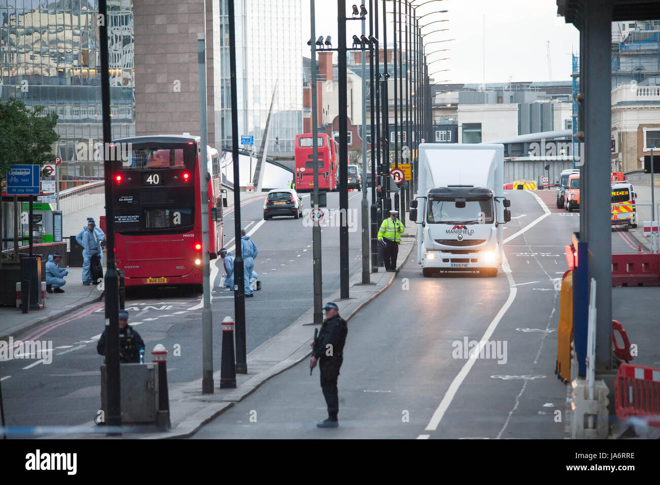 The van used in the london bridge hi-res stock photography and images ...