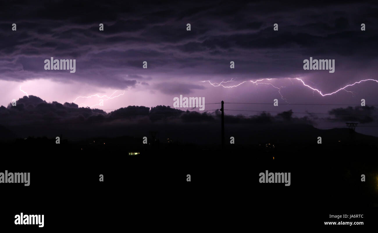 Electrical storm mallorca hi-res stock photography and images - Alamy