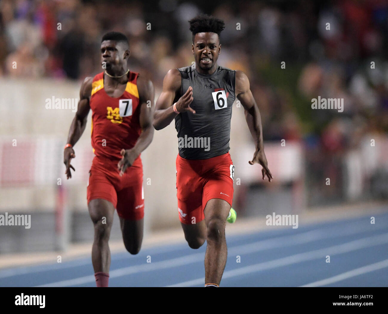 Isaiah Cunningham of Rancho Verde wins the 200 in 21.07 during the 99th ...