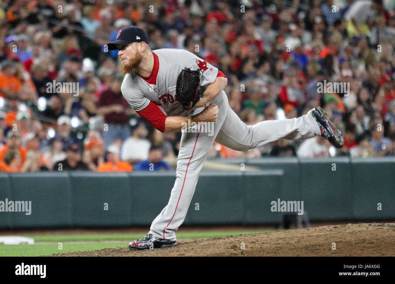 Mlb. 3rd June, 2017. Boston Red Sox relief pitcher Craig Kimbrel (46 ...