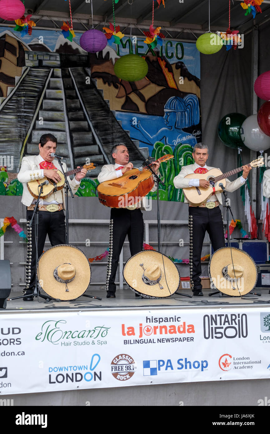 Live music. Traditional mariachi band playing live music on the stage ...