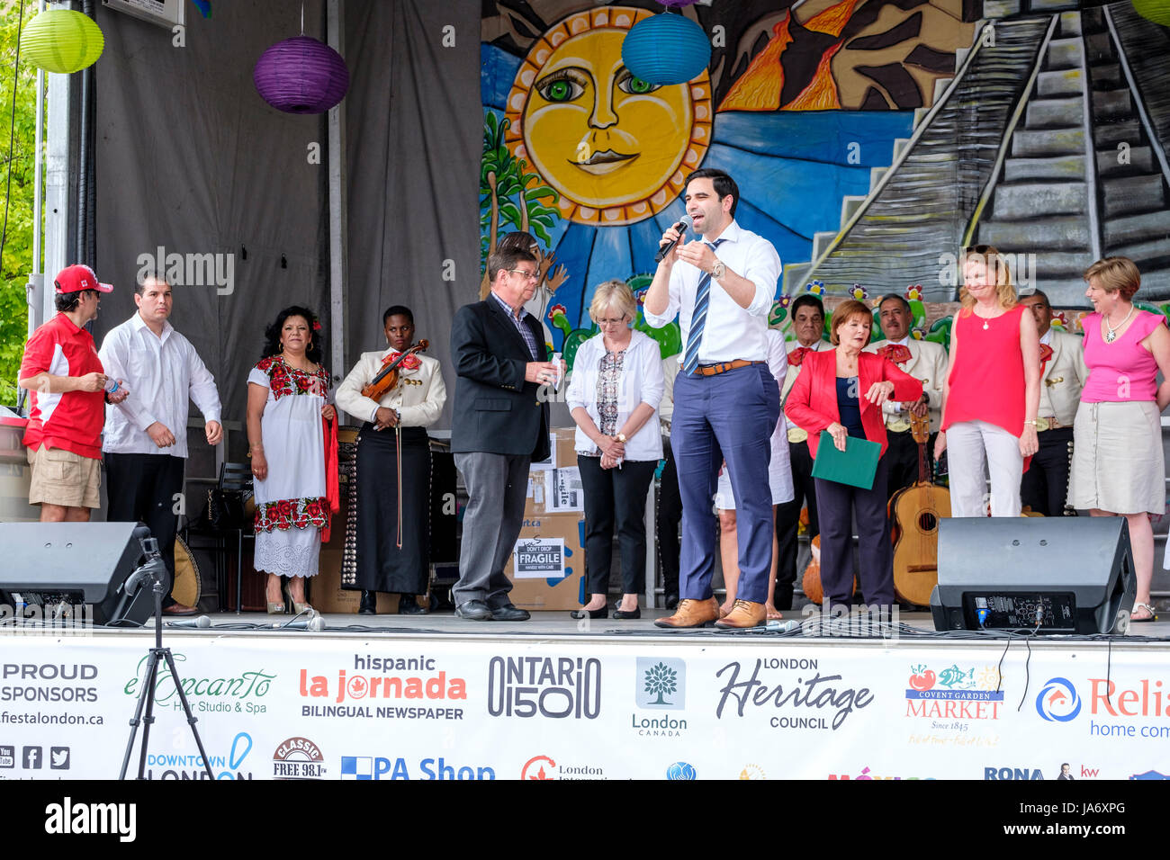 London, Ontario, Canada. 4th June, 2017. Fiesta London! Mexican ...