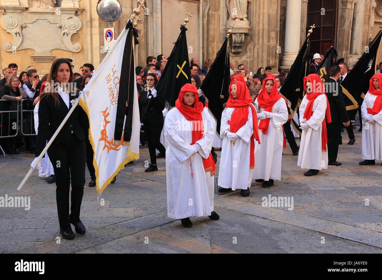 Sicily, Trapani, Good Friday Mystery Procession La Processione dei ...