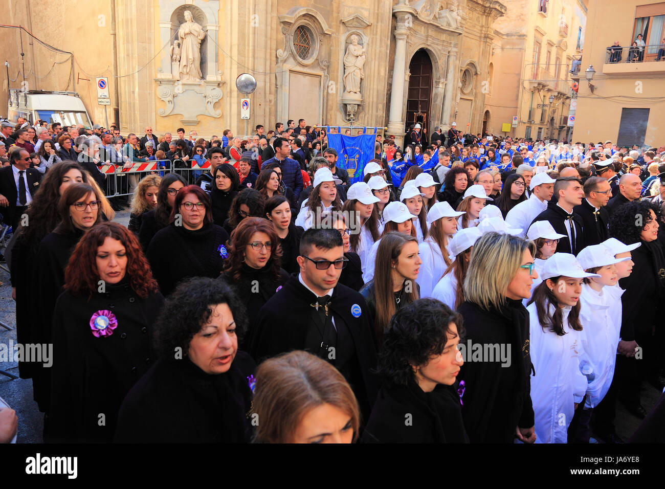 Sicily, Trapani, Good Friday Mystery Procession La Processione dei ...