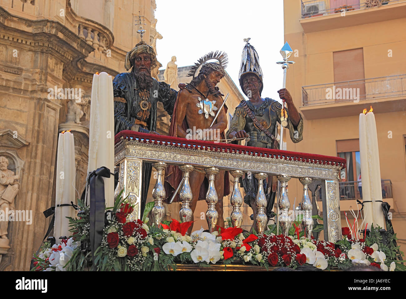 Sicily, Trapani, Good Friday Mysterious procession La Processione dei ...