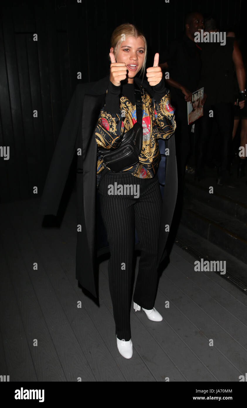 WEST HOLLYWOOD, CA - August 23: Sofia Richie, At TINGS Hosts 'Secret ...