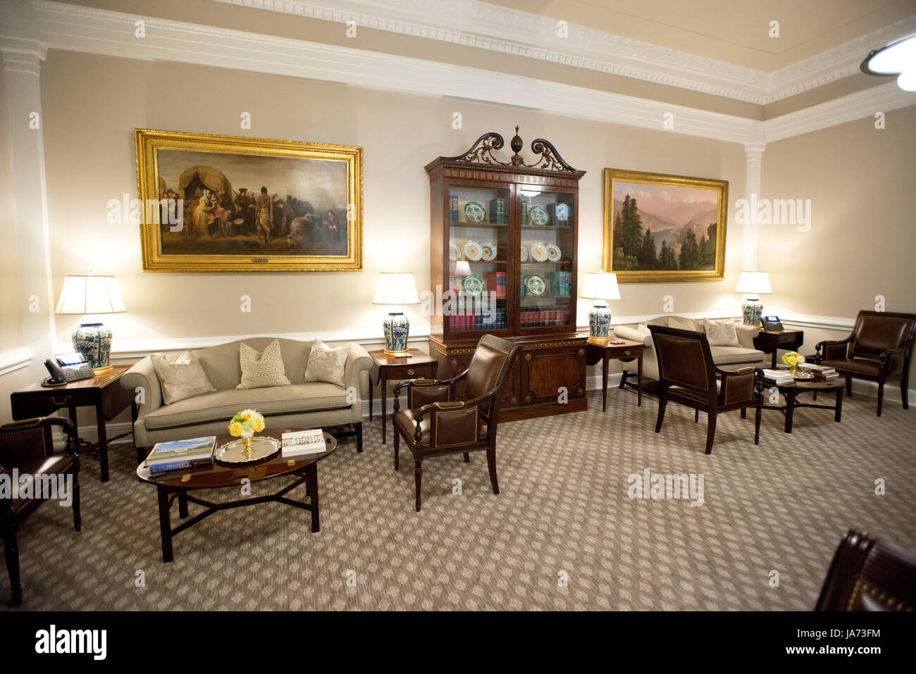 Very high resolution view of the newly renovated interior of the West ...