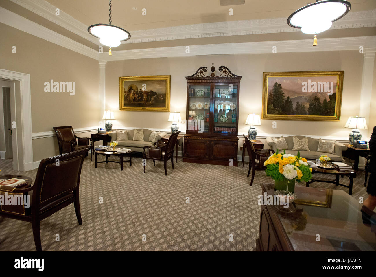Very high resolution view of the newly renovated interior of the West ...