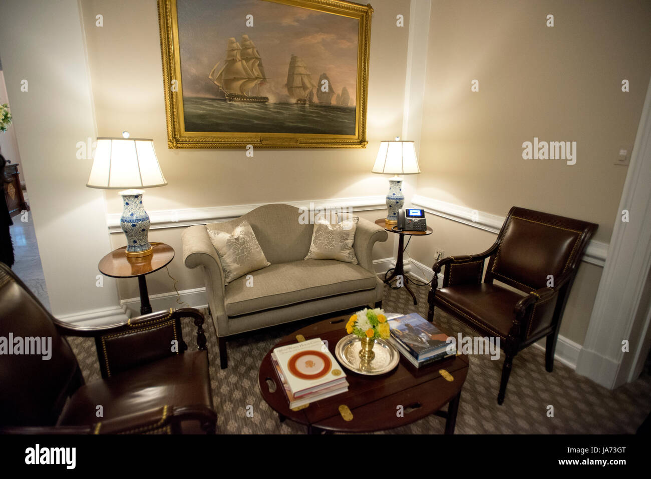 Very high resolution view of the newly renovated interior of the West ...