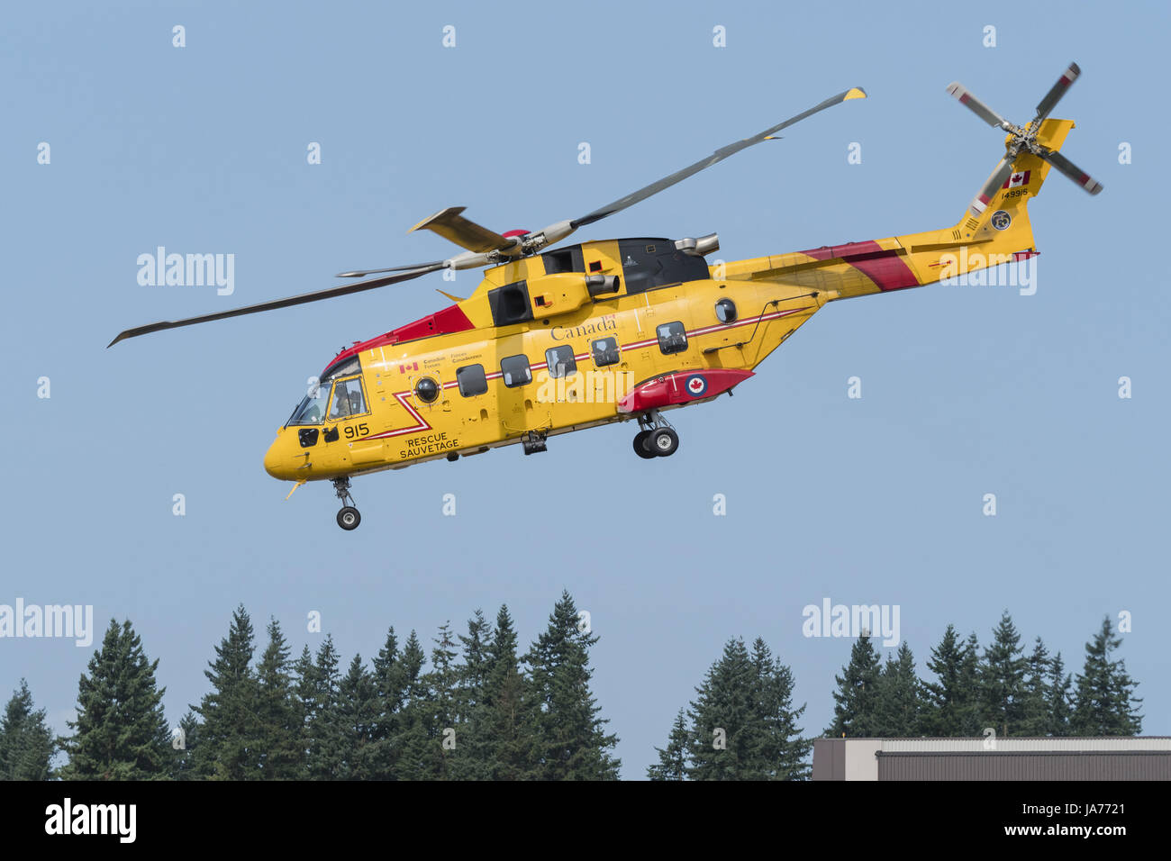 August 12, 2017 - Abbotsford, British Columbia, Canada - A Royal Canadian Air Force (RCAF ...