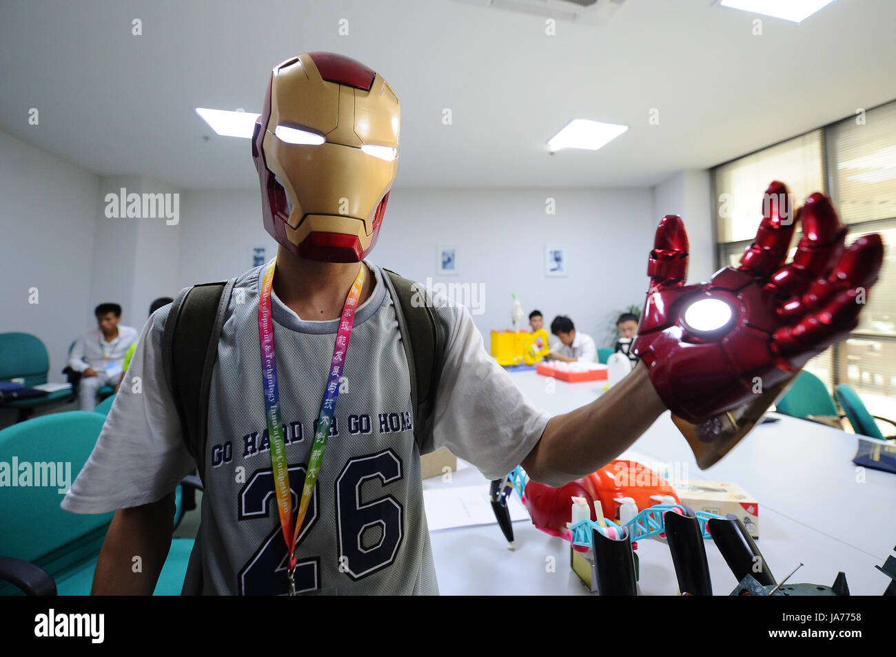 Hangzhou, China. 24th Aug, 2017. The first 3D printing technology ...