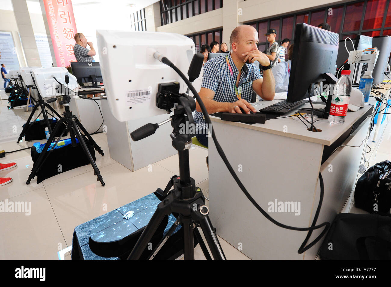 Hangzhou, China. 24th Aug, 2017. The first 3D printing technology ...