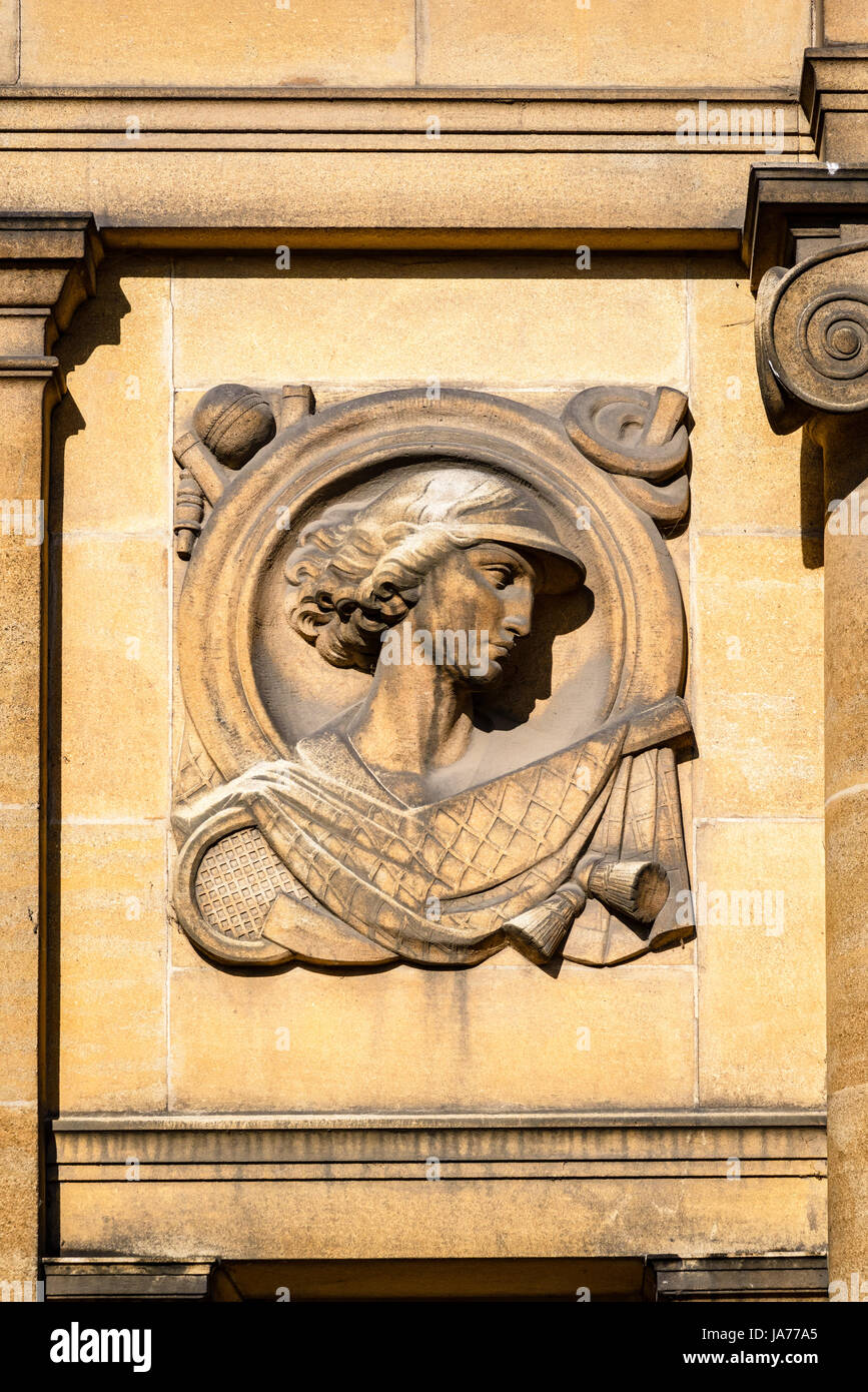 Games, one of Gilbert Ledward relief depicting outdoor interests ...