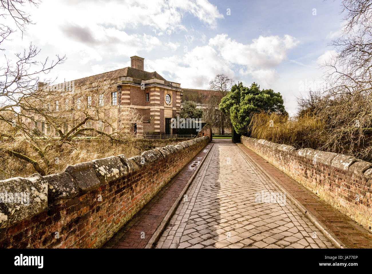 Eltham moat bridge hi-res stock photography and images - Alamy