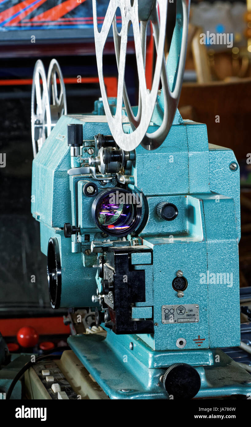Silver projector hi-res stock photography and images - Alamy