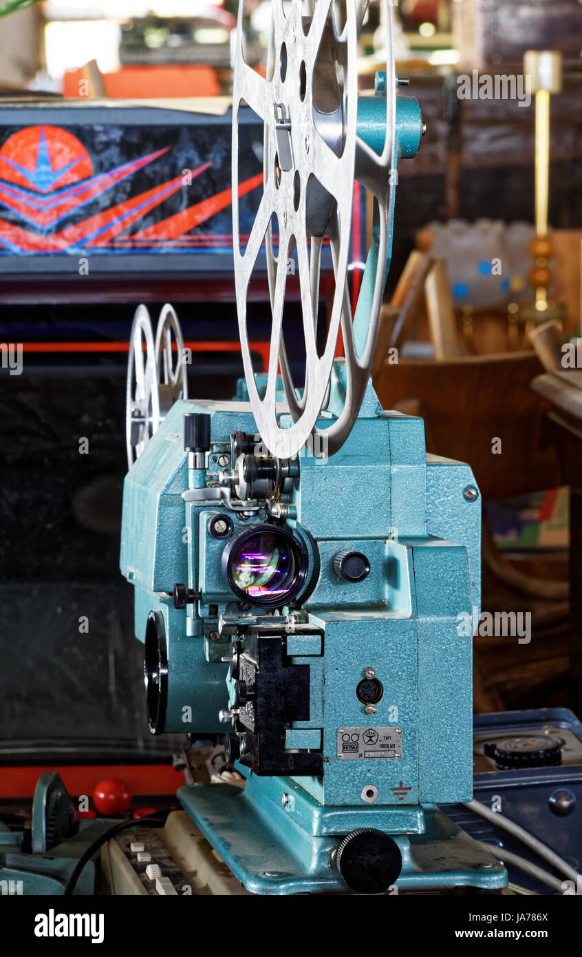 Silver projector hi-res stock photography and images - Alamy