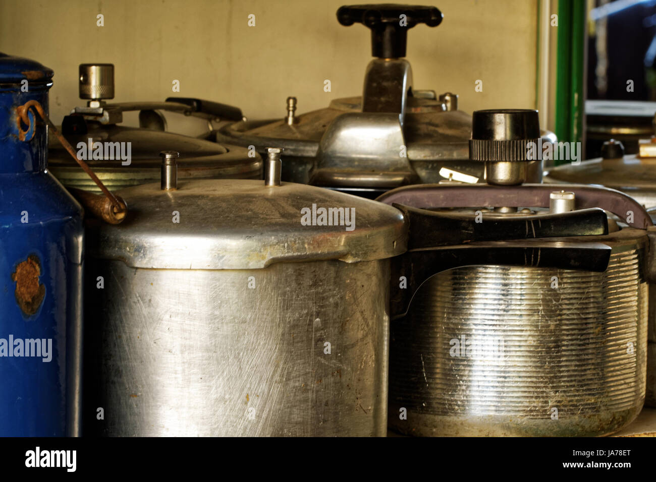 Old steam cooker hi-res stock photography and images - Alamy